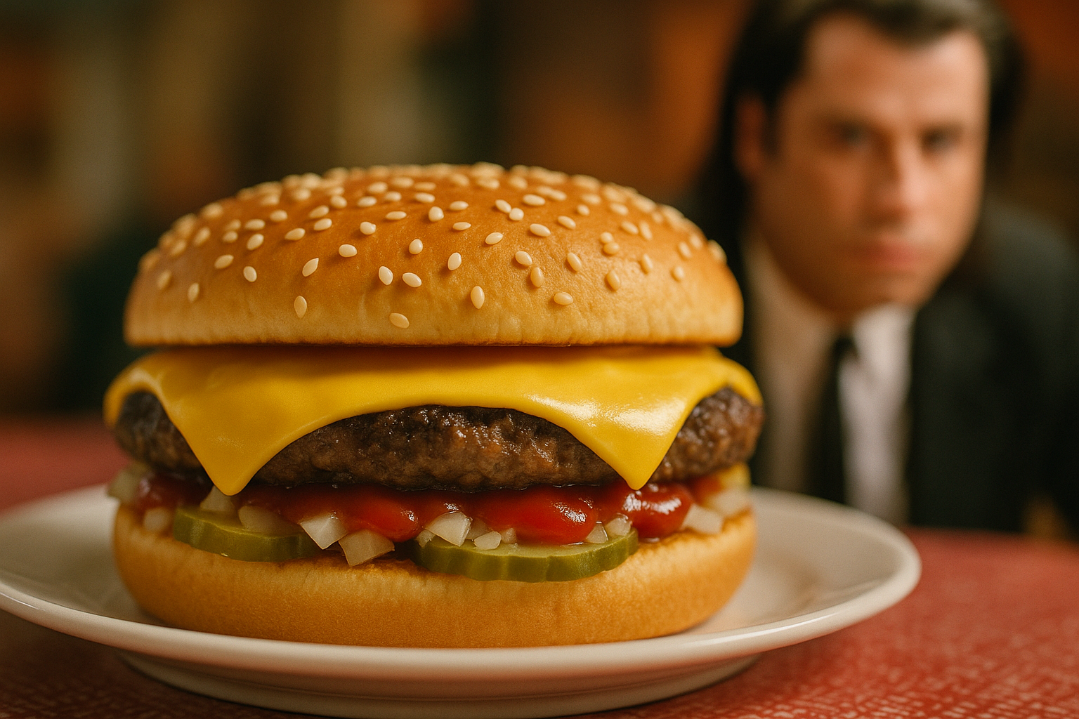 Cheese Royal Pulp Fiction : l'histoire d'un burger culte